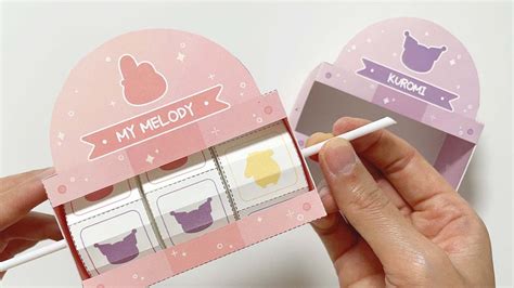 탈부착이 가능한 산리오 슬롯머신 Youtube