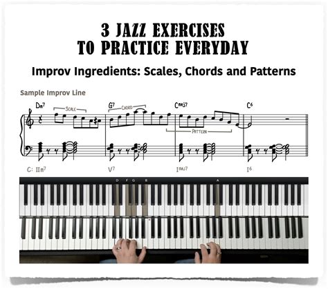 3 Jazz Exercises To Practice Every Day Piano With Jonny