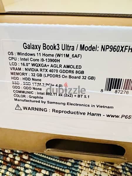 لابتوب سامسونج جلاكسي بوك 3 الترامن أمريكا Samsung Book 3 Ultra Laptop