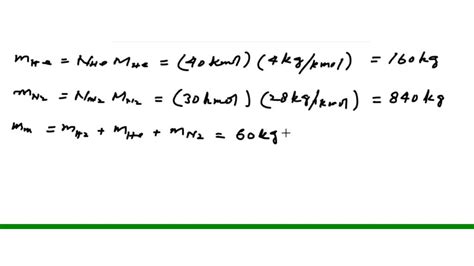 A Mixture Of Gases Consists Of 30 Percent Hydrogen 40 Percent Helium