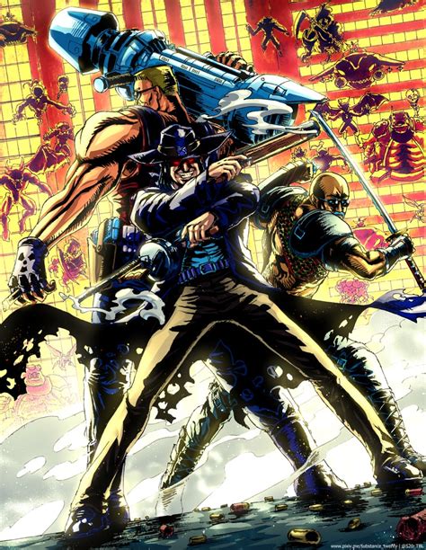 Duke Nukem Caleb And Lo Wang Duke Nukem And 4 More Drawn By