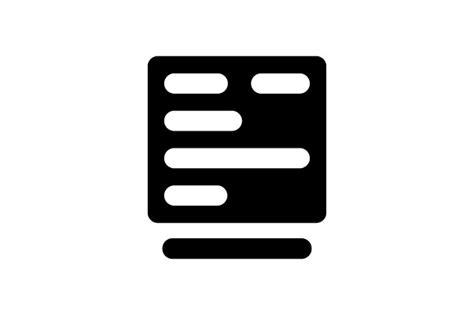 Align Text Left Icon Graphic By Symbolic Language Creative Fabrica