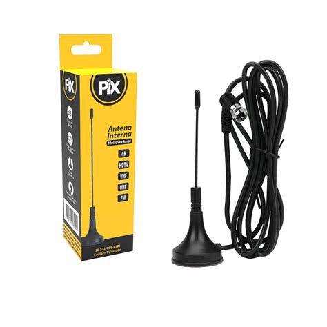 Antena HDTV Digital Base Imantada Eletro Parts