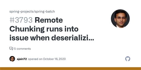 Remote Chunking Runs Into Issue When Deserializing The ChunkResponse