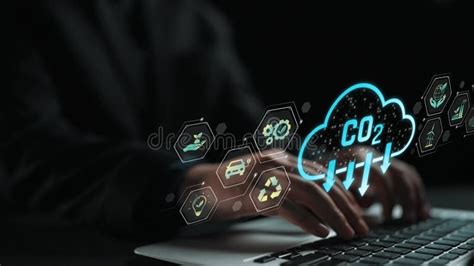 Carbon Footprint Reduction And Sustainability Strategy Marrow Stock