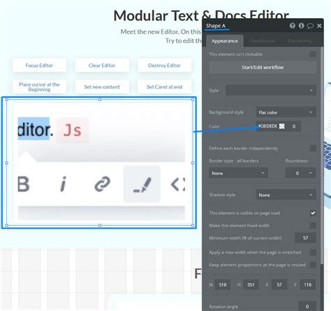Modular Text And Docs Editor Plugins Join The Bubble Community