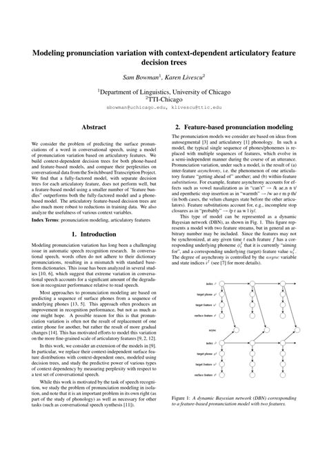 pdf modeling pronunciation variation with context dependent