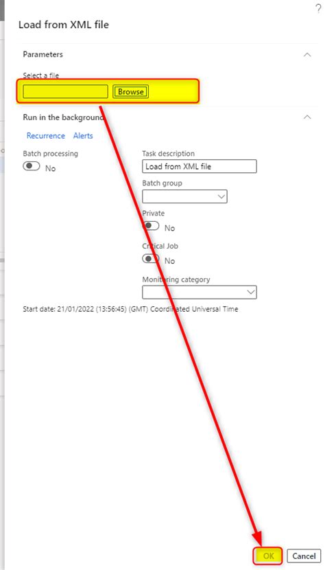 Ax D365fo Electronic Reportings Export Data Model Configurations