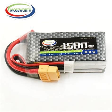 MOSEWORTH S RC Lipo Battery V MAh C For RC Helicopter Airplane Drone Car RC Li