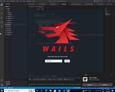Notification Support Issue 1788 Wailsapp Wails GitHub