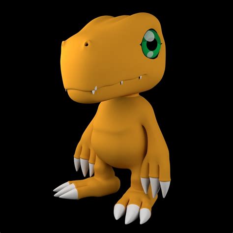 三维角色亚古兽一字文 站酷zcool