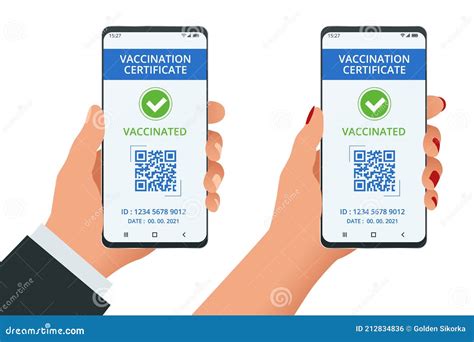 Mobile Phone With Immune Digital Health Passport For Covid 19 Covid 19
