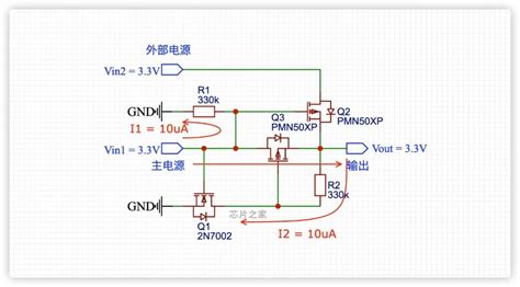 非常精妙的主副电源自动切换电路主副电源自动切换电路图 Csdn博客