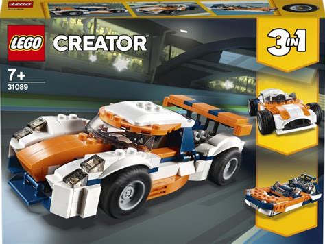 Конструктор LEGO Creator Оранжевый гоночный автомобиль 221 деталь ...