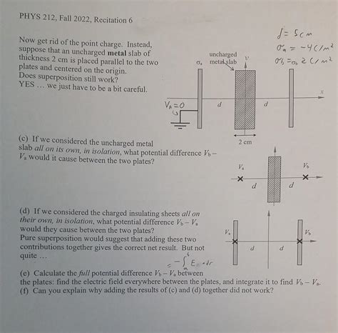 solved phys 212 fall 2022 recitation 6 δ 5 cm now get rid