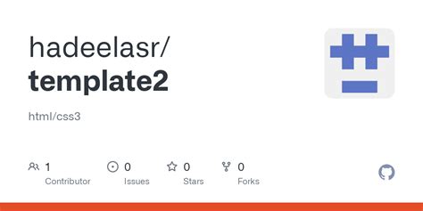 GitHub Hadeelasr Template2 Html Css3