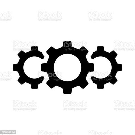 齒輪圖示設置向量圖形及更多互聯網圖片 互聯網 全球通訊 動作 Istock