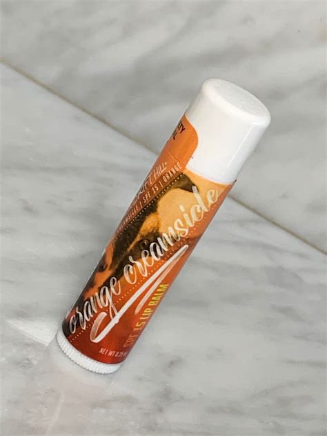 Orange Creamsicle Lip Balm Spf 15 Natural Moisturizer Hand Etsy