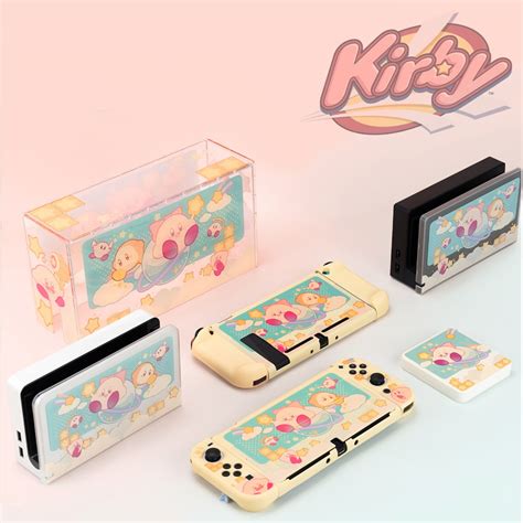 닌텐도 스위치 Oled 별의 커비 카비 웨이들 독 게임칩 아크릴 보관 보호 케이스 커버 우리스타일