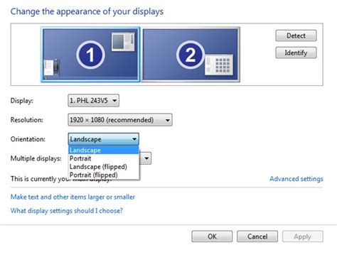 Come Ruotare Schermo Pc Windows Orizzontale Verticale Capovolto Girare Display