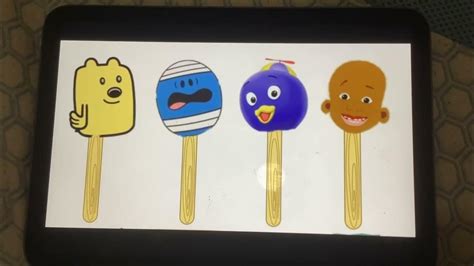 4 Character Popsicles Youtube