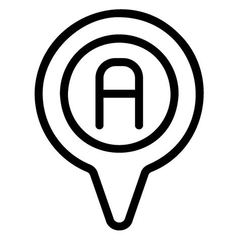 location pin line icon 28229074 vector art at vecteezy