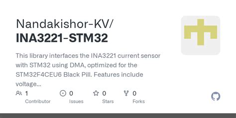 Github Nandakishor Kvina3221 Stm32 This Library Interfaces The