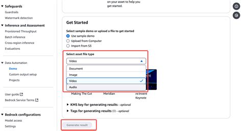 利用 Amazon Bedrock Data Automation（bda）对视频数据进行自动化处理与检索 亚马逊aws官方博客