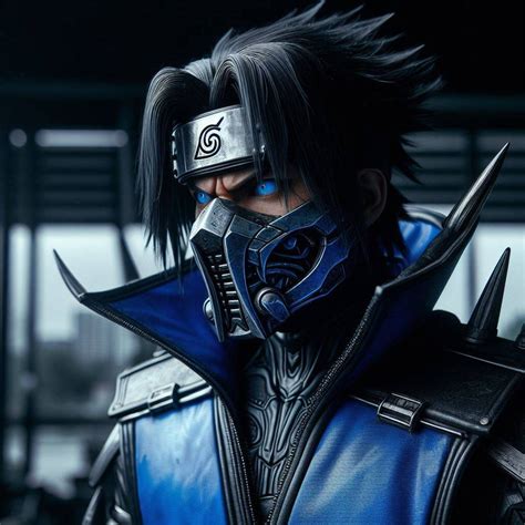 Sasuke As Sub Zero Remake By Falcofanarter On Deviantart