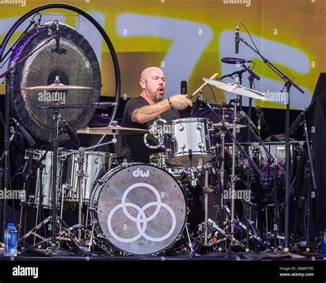 Drummer Jason Bonham Son Of Legendary Drummer John Bonham Performs At