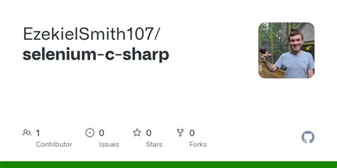 Github Ezekielsmith107selenium C Sharp