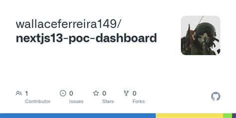 GitHub Wallaceferreira149 Nextjs13 Poc Dashboard