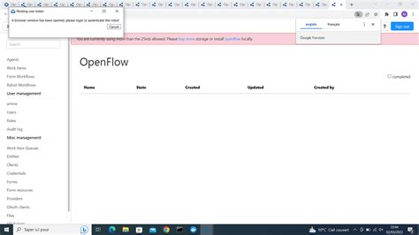 Connect Openrpa To Openflow In Localhost Openiap Openiap