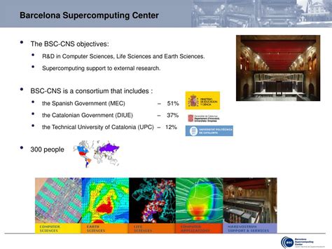 Ppt Barcelona Supercomputing Center Powerpoint Presentation Free