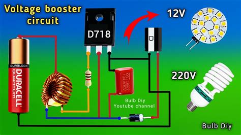 How To Make Voltage Booster Circuit 37v To 12v And 220v Dc To Dc Boost Converter Module