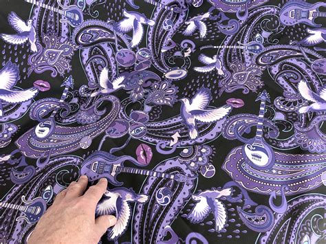 Paisley Prince Songbook Fabric Paisley Power