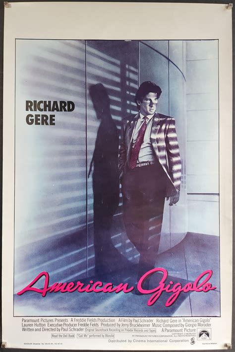 American Gigolo Movie Poster