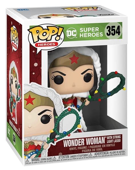 Funko Pop Dc Super Heroes Wonder Woman Wstring Light Lasso