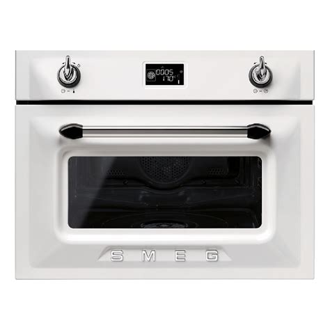 Smeg 45cm Victoria Aesthetic Compact Combi Steam Oven Sfa4920vcb