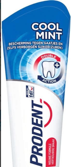 Prodent Tandpasta Coolmint 75ml Voordelig Online Kopen Drogist Nl