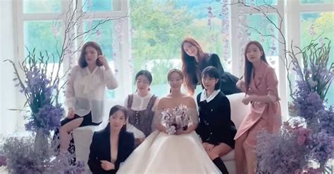 고우리 결혼식 빛낸 레인보우 완전체 으리으리한 찐우정 레인보우가 떴습니다