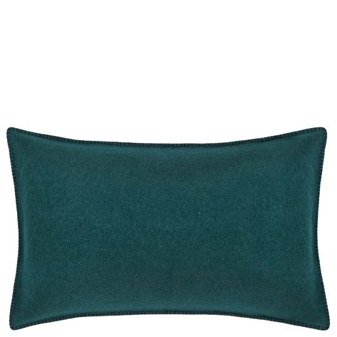 zoeppritz since 1828 SOFT FLEECE KISSEN dunkeltürkis