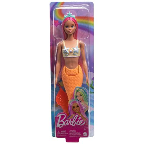 Barbie Dreamtopia Mermaid Doll With Pink And Purple Hair Smyths Toys Uk