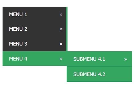 Pure CSS Vertical Multi-level Navigation Menu | CSS Script