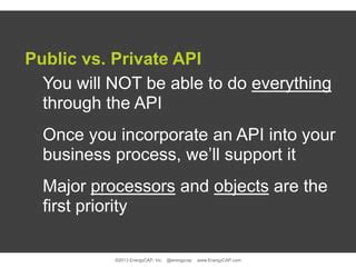 EnergyCAP Online JSON ReST Based API PPTX