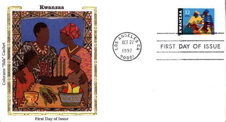 3175 1997 32c Kwanzaa Mystic Stamp Company