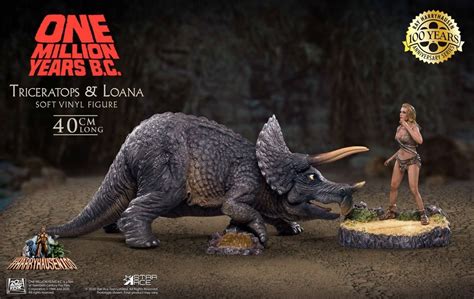 Star Ace One Million Years B C Triceratops Loana Set Action Figures Funny Star Wars Action