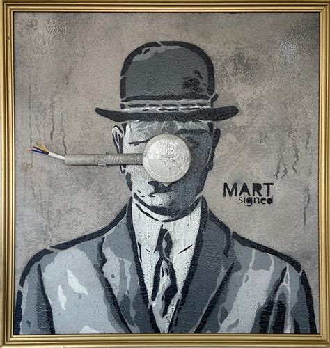 Mart Signed Il Figlio Di Mart Signed Magritte Face Edition Catawiki