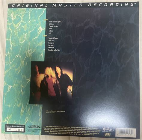 Yahoo オークション 【美品】nirvana 「never Mind 」ニルヴァーナ