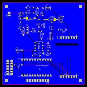 HF SWR Analyzer On AD9850 Arduino OSHWLab